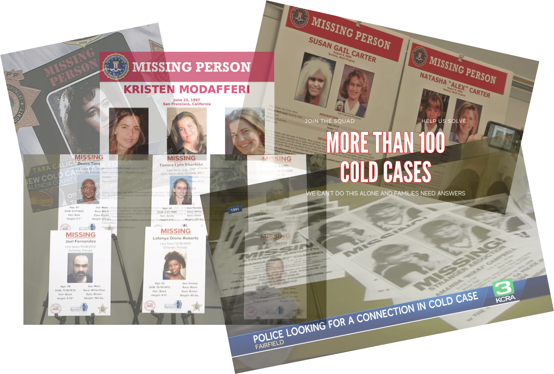 Join The Squad - Missing Persons Center